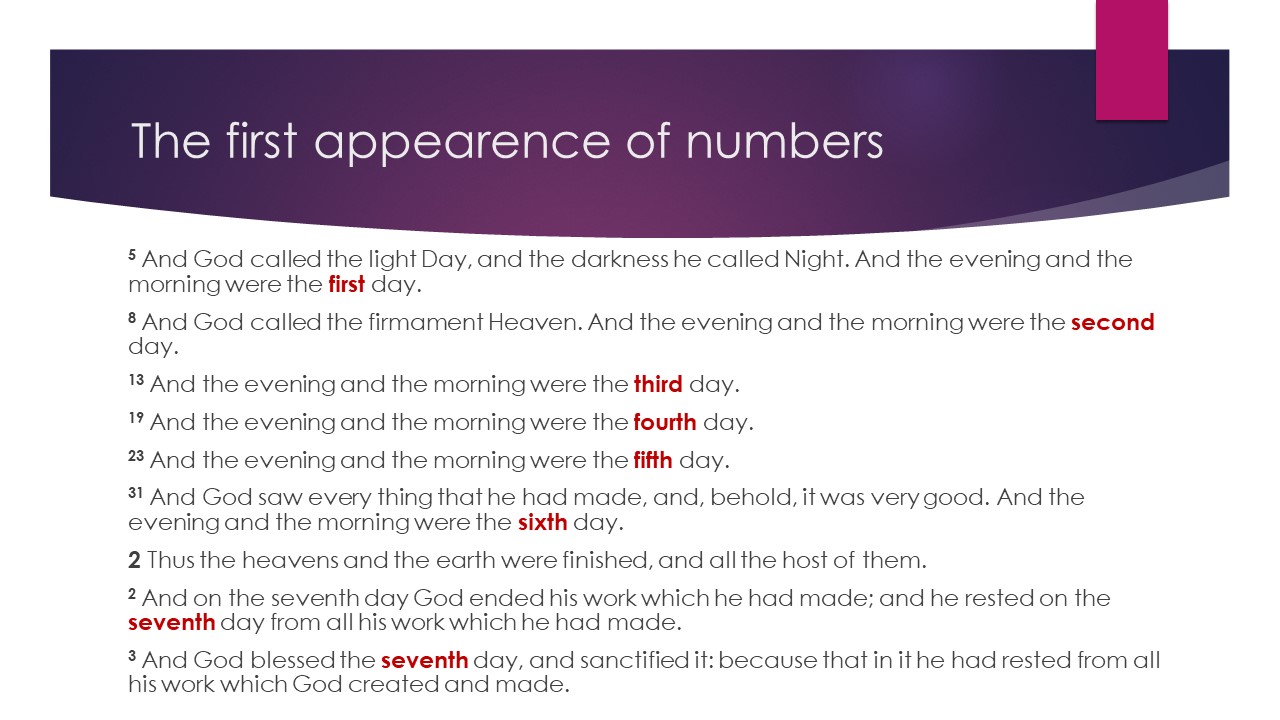 Numbers in the Bible – Jonathan Fischer